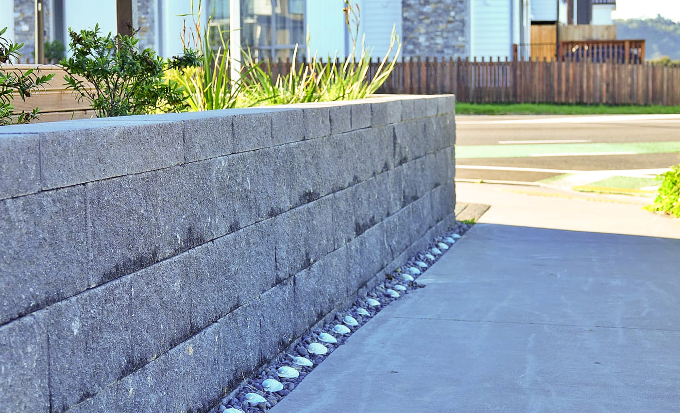 Concrete Block Retaining Wall | Modern Style Segmental Blocks – Citi ...